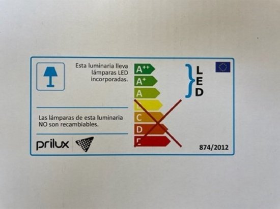 Prilux “Masne” Wandlamp LED | 8W - 586lm - 3000K | voor binnen en buiten | kleur zwart | bol