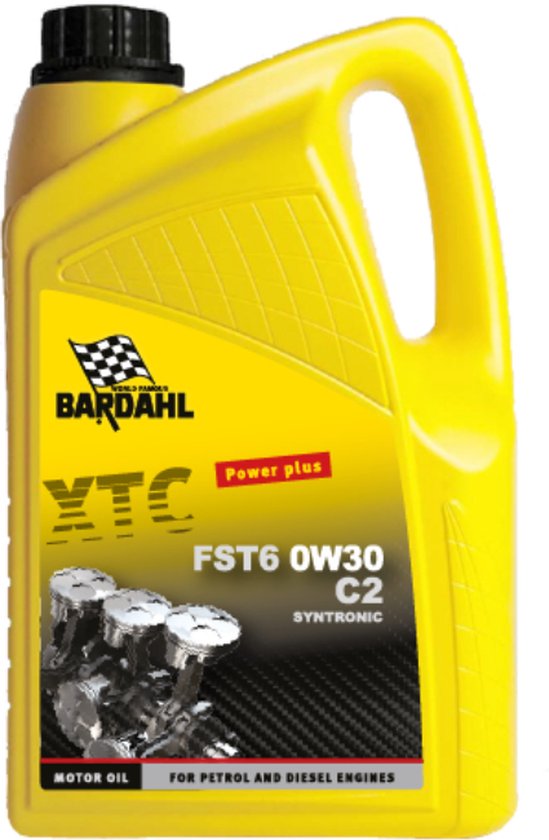 Bardahl XTC FST6 0W30 C2 Syntronic 5 Ltr | bol