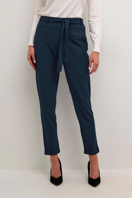 Kaffe Jillian Belt Pants Dames Broek - Maat 40 | bol