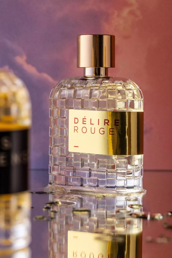 LPDO Délire Rouge cadeauverpakking eau de parfum Intense 100ml, bad en ...