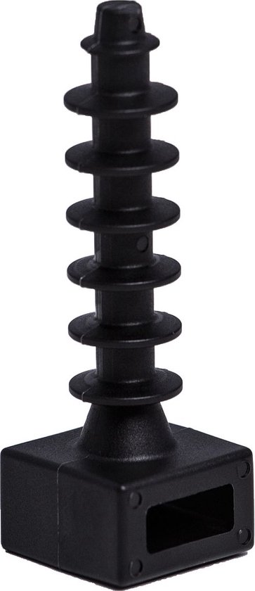 Thorgeon Screw Saddle Cable Support 6x34 black (10 pcs) | bol