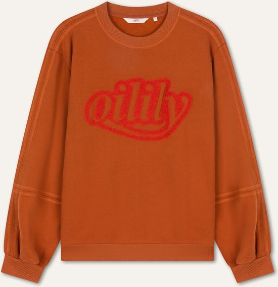 Hope sweat long sleeves crew top 86 Arabian Spice Brown: M | bol