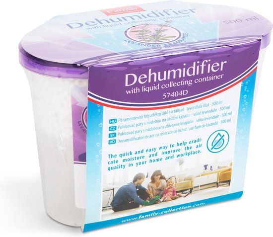 Luchtontvochtiger voor in Huis met Lavendel Geur - Vocht Vanger ...