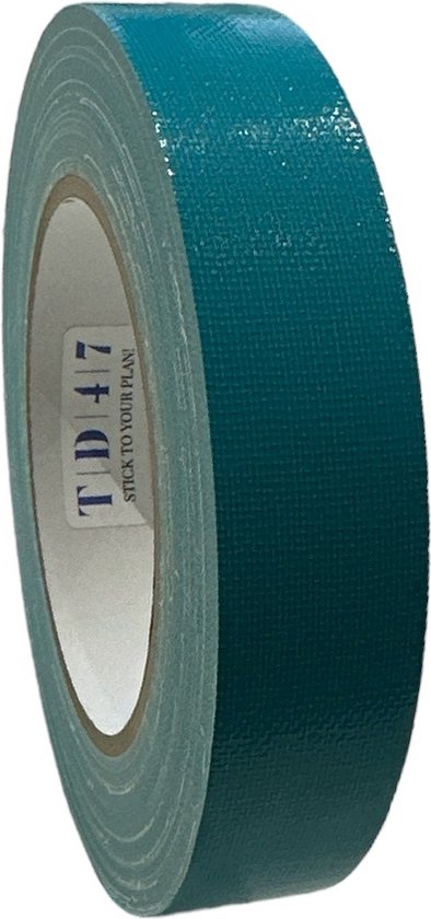 TD47 Gaffa Tape 25mm x 25m Aqua Blauw | bol.com