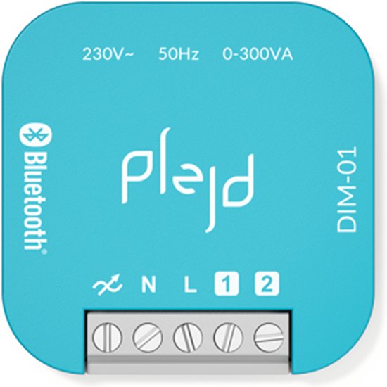 Plejd DIM-01 Dimmer - App bedienbaar - Voor LED en halogeen - DIM-01 | bol