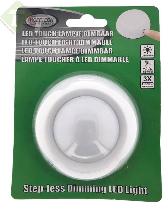 dimbare Ledlamp - touch lampje - ledverlichting - dim lampje Hofftech | bol