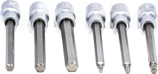 Inbusdoppen set - Inbus doppen - Metrische maten - 12 delig - SATRA | bol