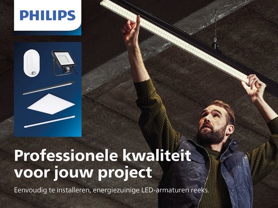 Philips ProjectLine schijnwerper - 20 W - Warmwit licht - Sensor | bol
