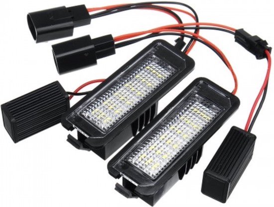 LED Kentekenverlichting set voor VW Volkswagen Golf 4 Golf 5 Golf 6 ...