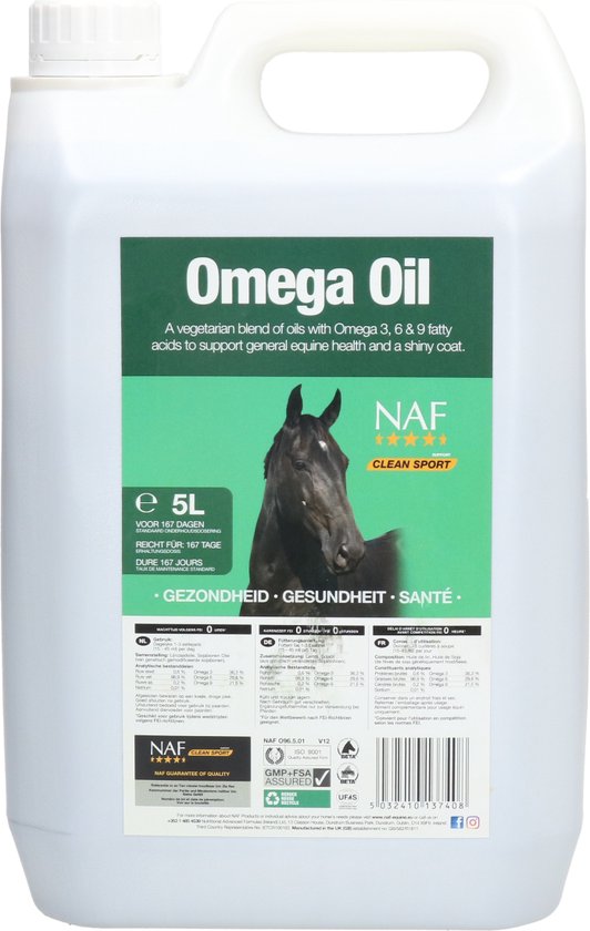 Naf Omega Olie Overige - 5 Liter | bol