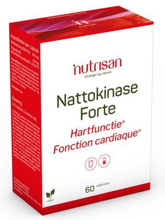 Nutrisan Nattokinase Forte Capsules 60CP | bol