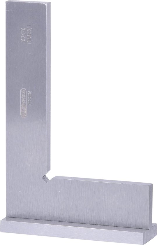 300.0210 Winkelhaak met aanslag volgens DIN 875/1, 100mm | bol