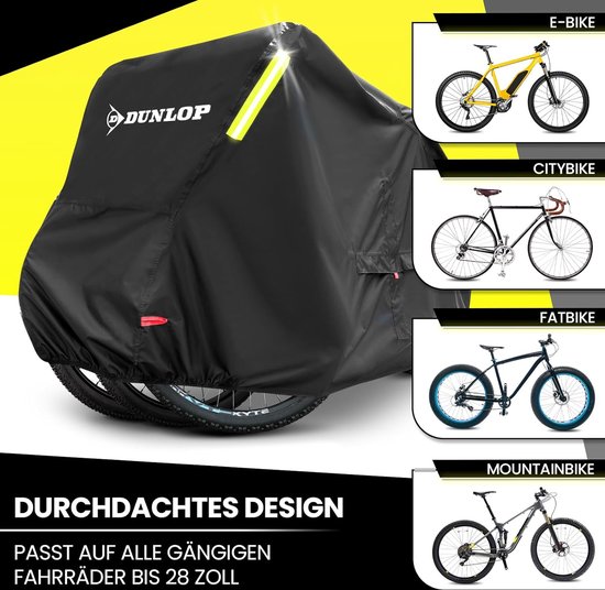 Fietsgarage voor 3 x fiets, premium fietsafdekking, anti-roest, 200 x ...