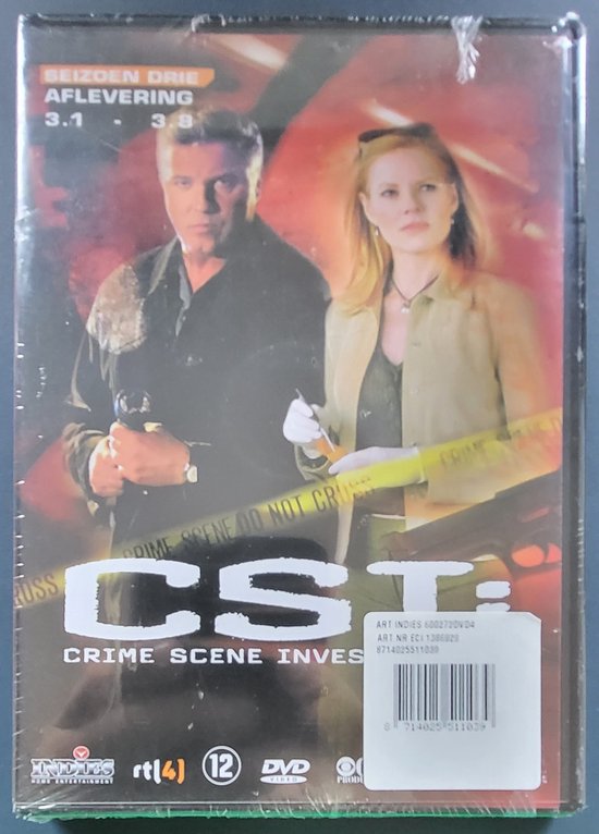CSI seizoen 3 afl 1 t/m 16 two disc (Dvd), Onbekend | Dvd's | bol