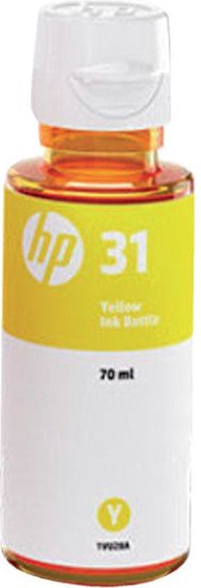 Ink for cartridge refills HP 31 Yellow | bol
