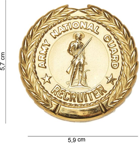 Embleem metaal Recruiting badge pin | bol