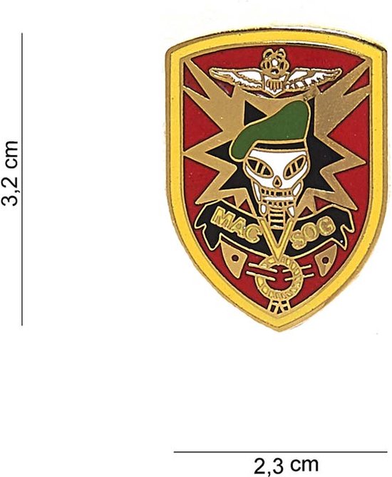 Embleem metaal Military advisory vietnam pin | bol