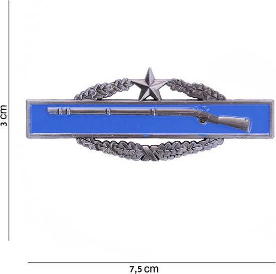 Embleem metaal Infantry badge 2th award pin | bol