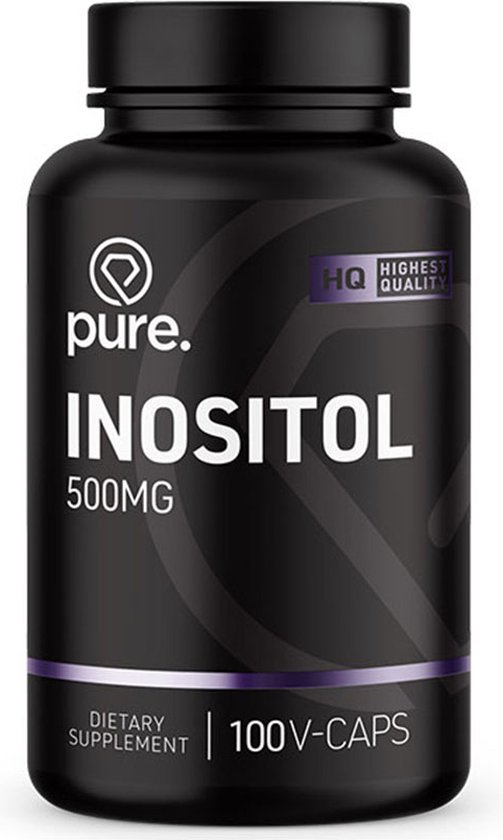 Pure. Inositol - 100 vegan capsules - 500mg - vitamine B | bol