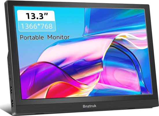 Timé Draagbare Monitor - Portable Monitor - Draagbaar Scherm - Monitor ...