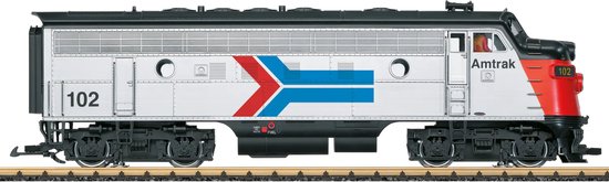 Locomotive Diesel Amtrak F7A à l'échelle G LGB 21580 – Un hommage à 50 ...