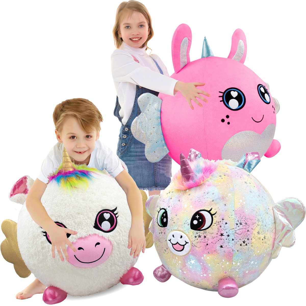 Mega Knuffel Kinderen Biggies Opblaasbare Pluchen Knuffels Aanbieding ...