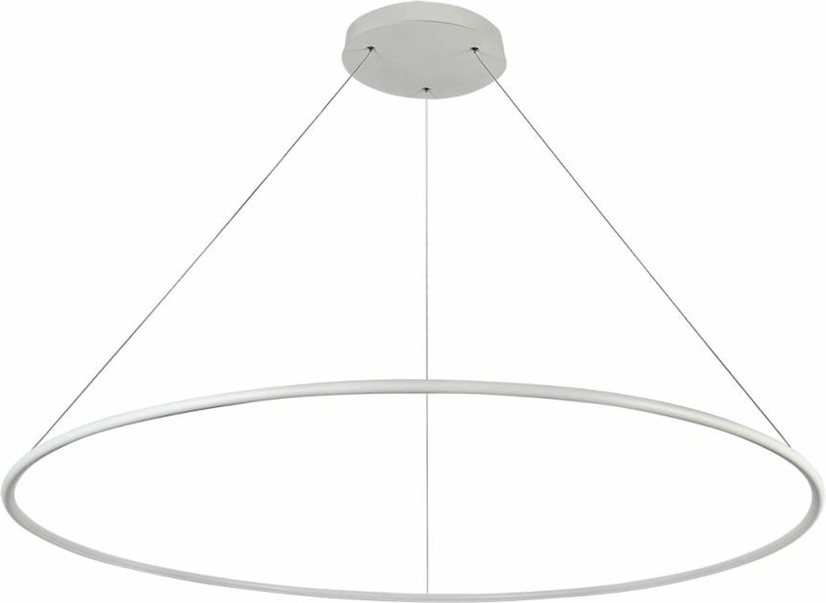 ANNU LED Pendel 1 ring 64W 2240Lm SMD 3000K dimm Ã¸1200mm wit XL 3M | bol