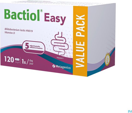 Metagenics Bactiol Easy 120 capsules | bol