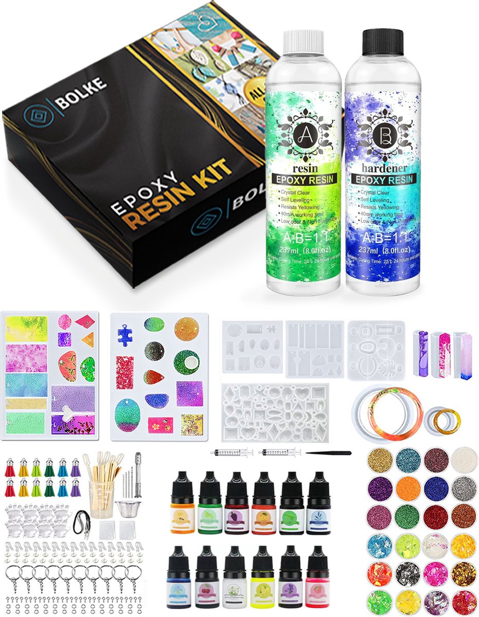 Bolke® epoxy - epoxy starterspakket - epoxy giethars epoxy mallen ...