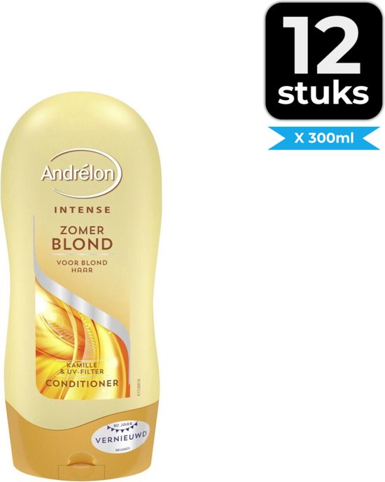 Andrélon Conditioner Zomer Blond - Voordeelverpakking 12 x 300 ml | bol