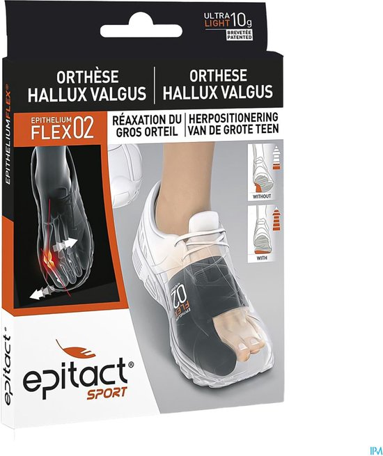 Epitact Orthese Hallux Valgus Sport M | bol