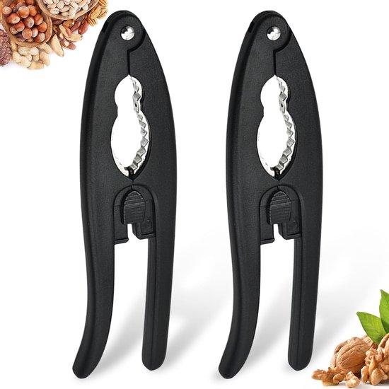 Pack of 2 Nutcrackers, Walnuts, Multifunctional Nutcracker, Nutcracker ...