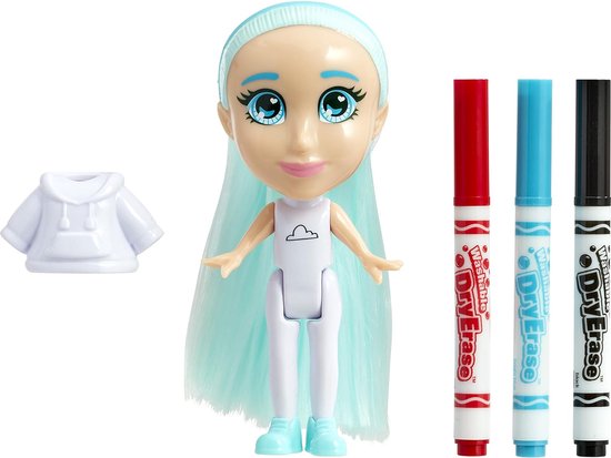 Crayola Colour Style Friends Sky - Kleur je figuur - Hobbypakket | bol