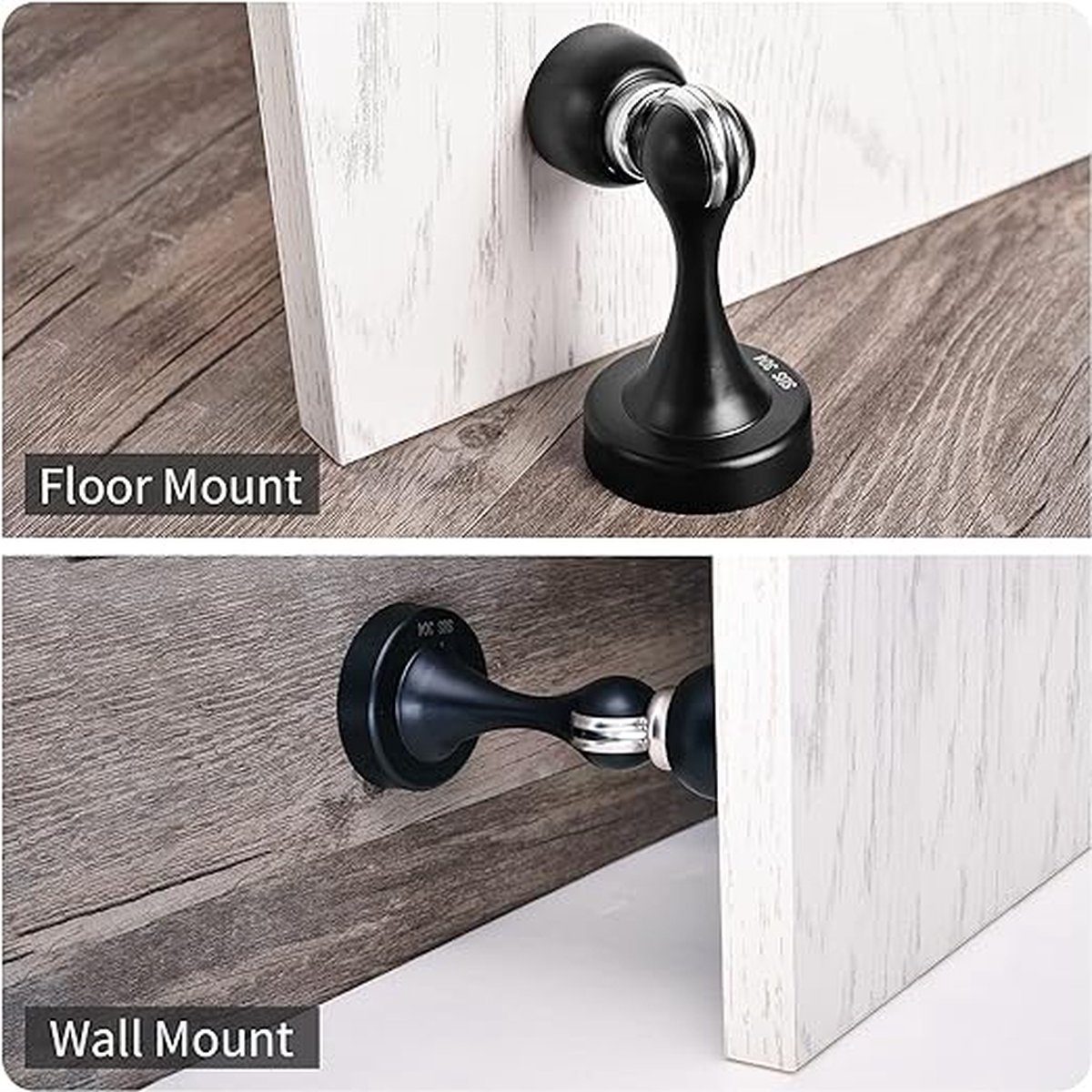 Magnetische Deurstopper Buiten 2 Stks Zinklegering Sterke Magnetische ...