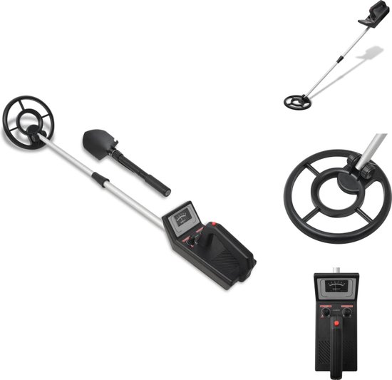 vidaXL Metaaldetector Met Schep - Metaaldetectors Met Scheppen ...