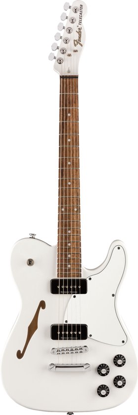 Fender Jim Adkins JA-90 Telecaster Thinline Snow White - Elektrische ...