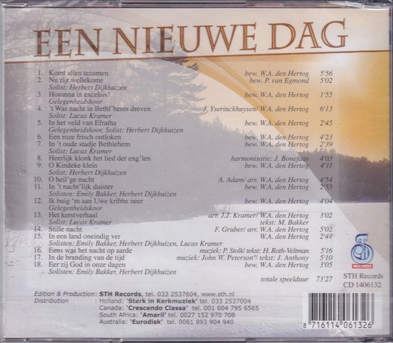 Een nieuwe dag - Jongerenkoor Jigdaljadu Barendrecht o.l.v. Willem Arie ...