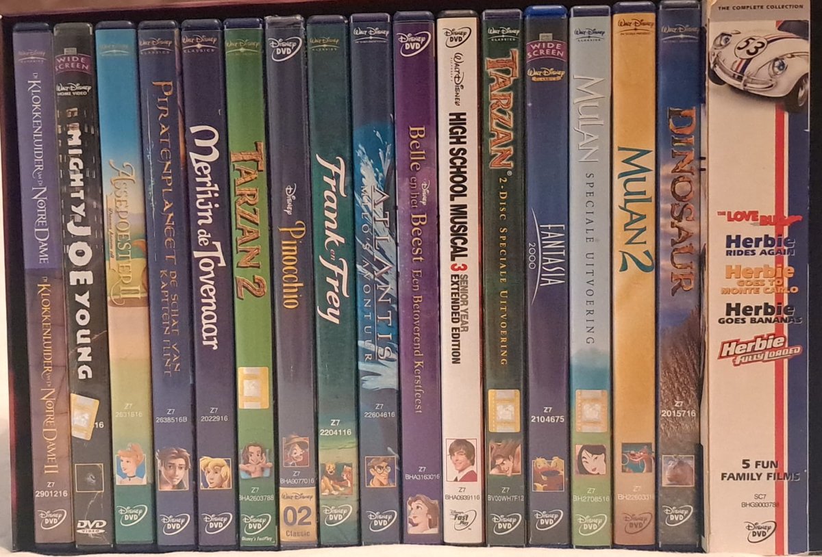 DISNEY DVD COLLECTIE 20 FILMS (Dvd) | Dvd's | bol