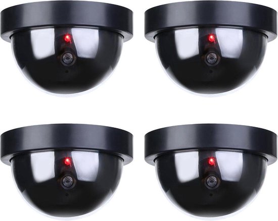 4x Weerbestendige Dummy + Lampje Rood Lampje - Hoge Kwaliteit ...