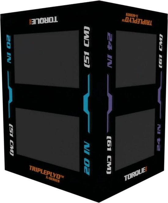 Torque USA Tripleplyo 20-24-30 Foam Plyo Box | bol.com