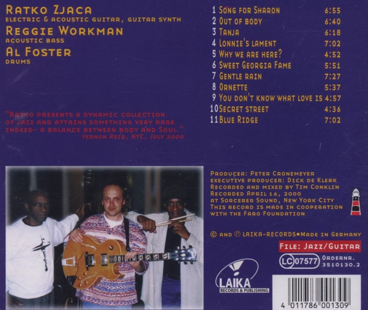 Ratko Zjaca & Band - A Day In Manhattan (CD), R Workman | CD (album ...