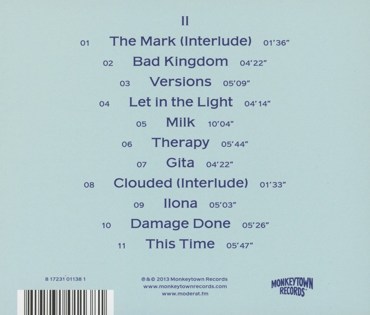 Moderat - II (CD), Moderat | CD (album) | Muziek | bol.com