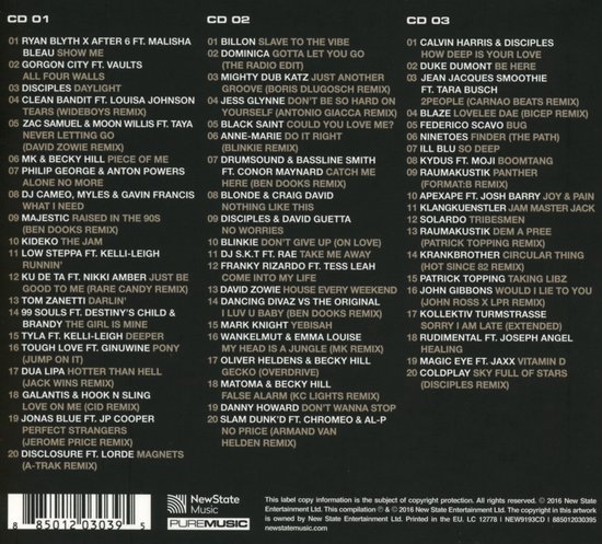 Various Artists - Pure House (3 CD), various artists | Muziek | bol