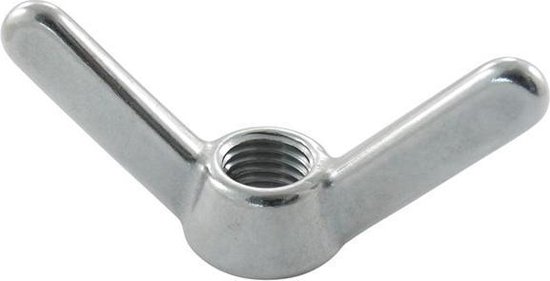 Vleugelmoer M8 RVS-316 | bol