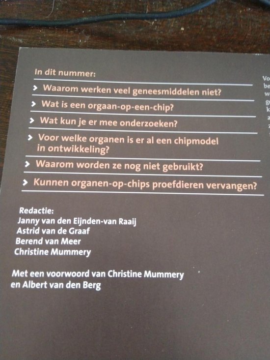 Miniorganen op chips : ontwikkeling van nieuwe onderzoeksmodellen voor ...