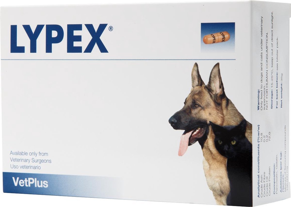 Vetplus Lypex 60 capsules | bol