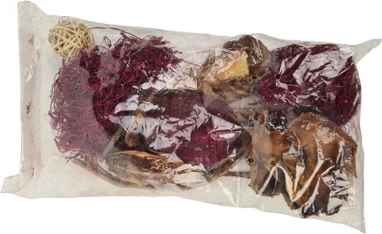 Exoten mix - Paars / Bruin - Hout - 15 x 30 cm | bol.com