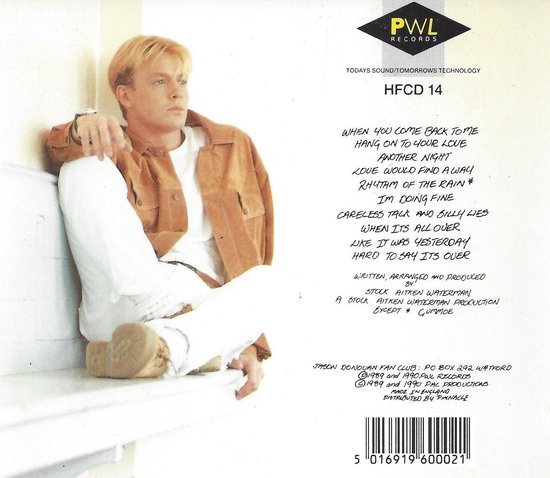 Jason Donovan - Between The Lines, Jason Donovan | CD (album) | Muziek ...