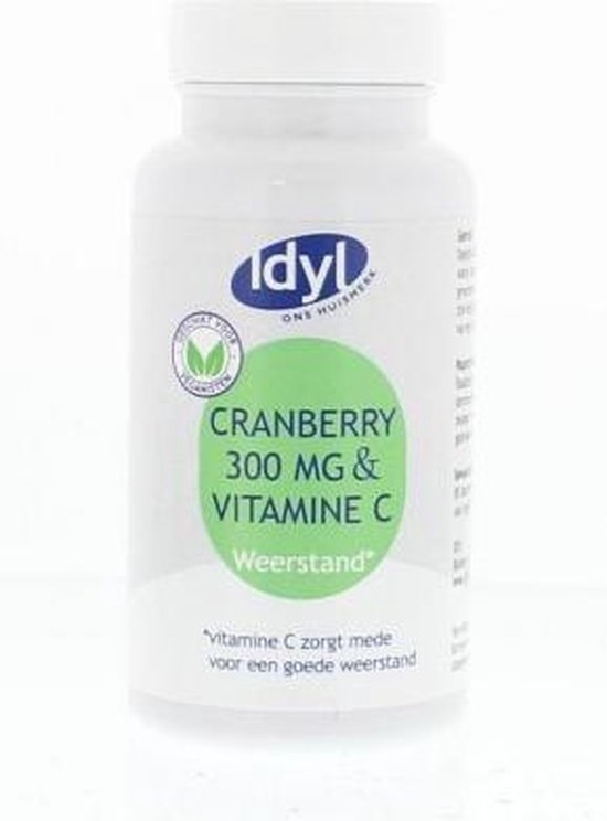 Idyl Cranberry 300mg & Vitamine C (120tb) | bol