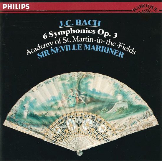 J.C. Bach: 6 Symphonies, Op. 3, Sir Neville Marriner | CD (album) | Muziek | bol